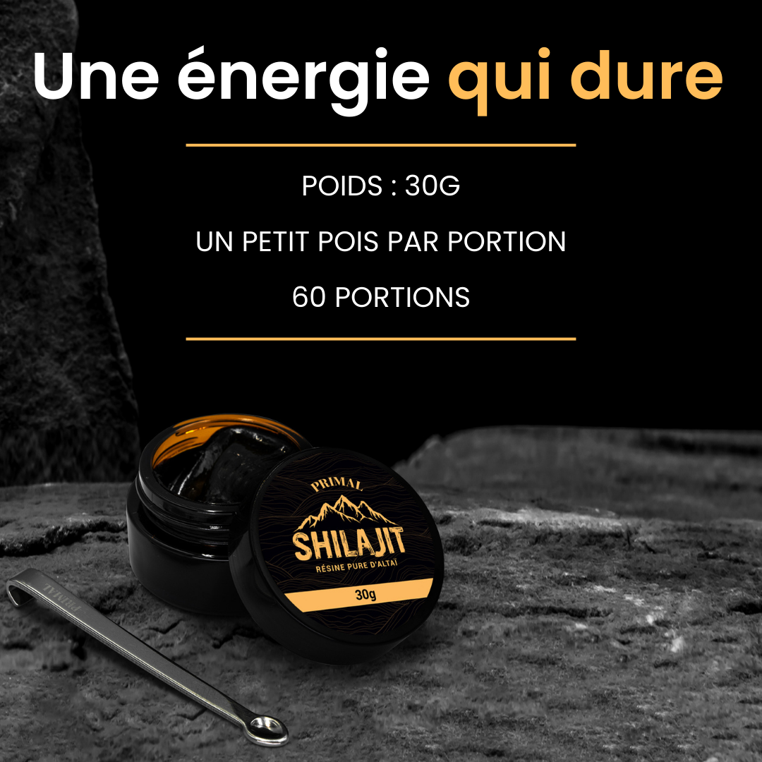 Résine de Shilajit 100% pure – Primal Supplements